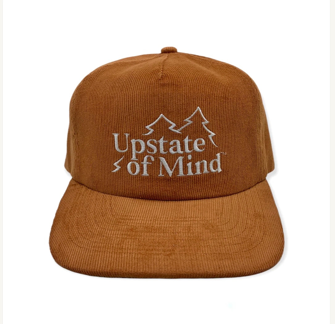 Upstate of Mind Pine Tree Corduroy Snapback Hat – Scholars & Champs